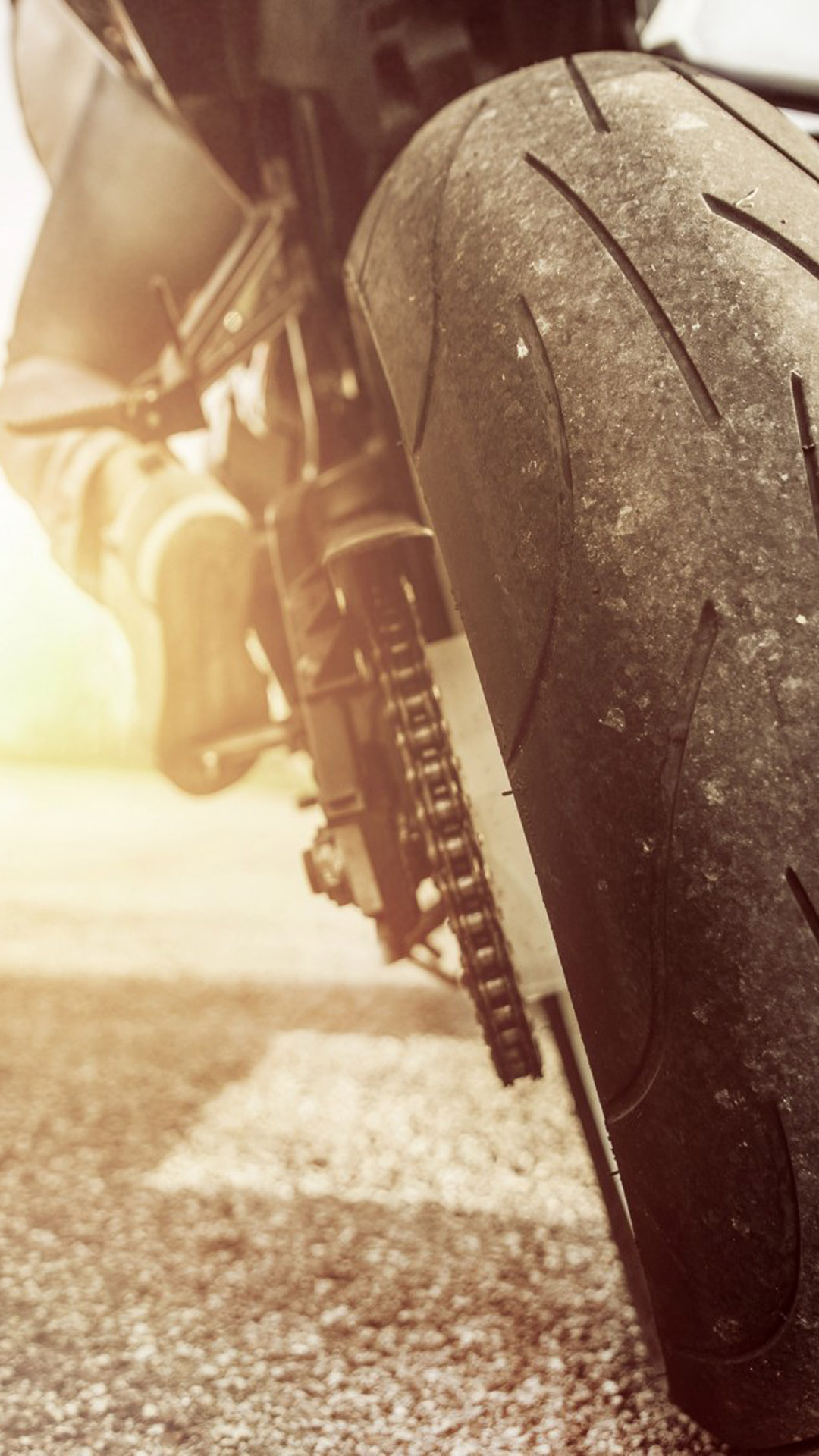 Rear Street Racing Sports Bike Hd Mobile Wallpaper - Bike Racing ...