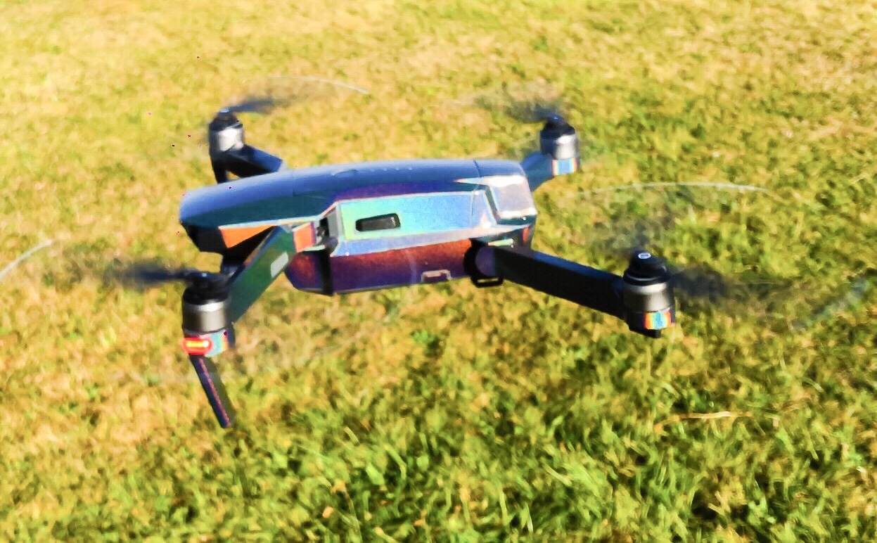 Drone Wrapz Hd Wallpaper Regimage - Mavic 2 Pro Holographic Skin ...