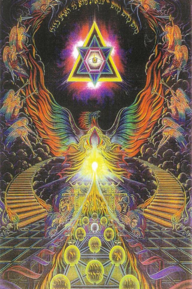 Jacob's Ladder Sacred Geometry - 640x960 Wallpaper - teahub.io