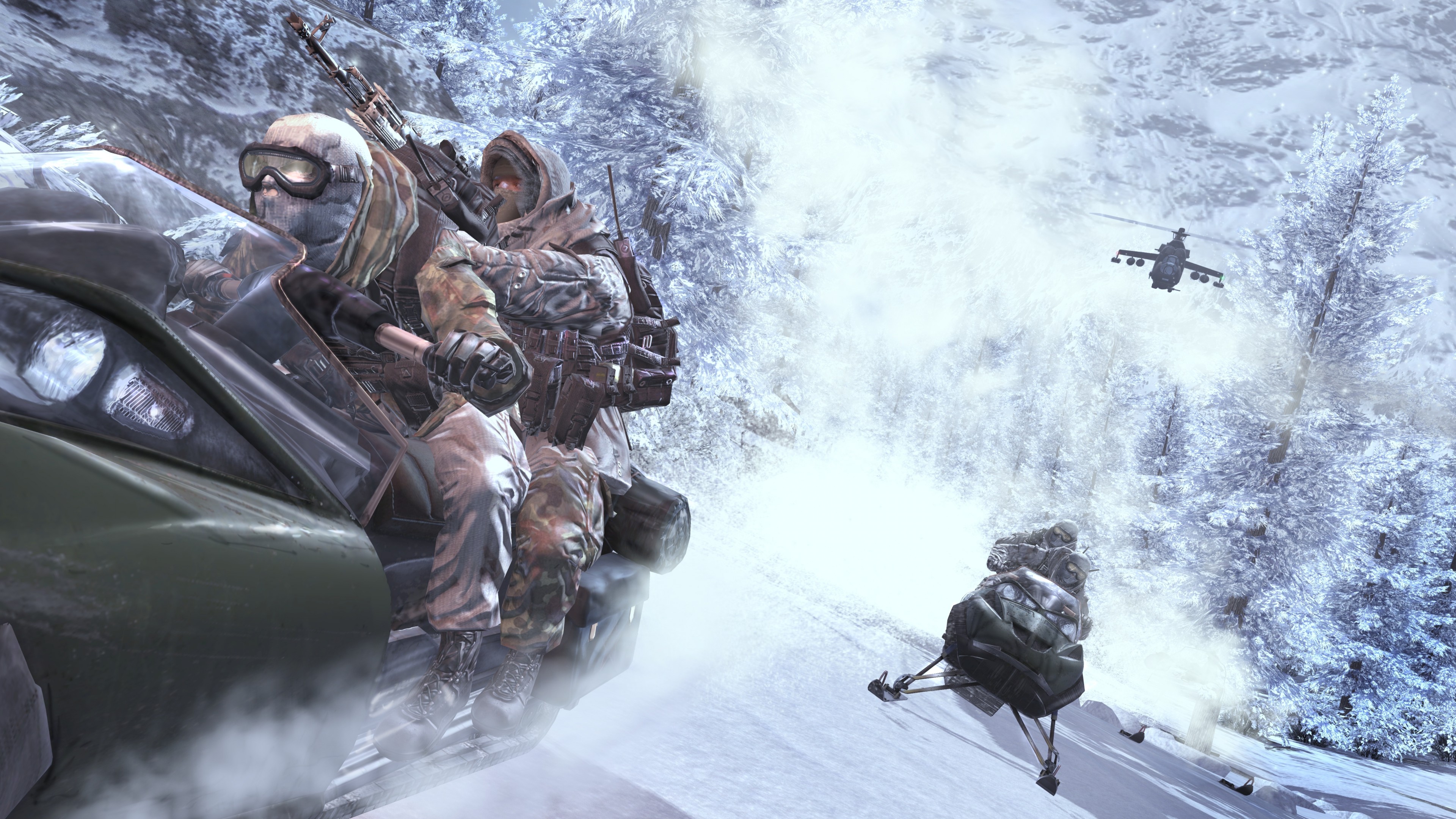 Call Of Duty Modern Warfare 2 Snow - 3840x2160 Wallpaper - teahub.io