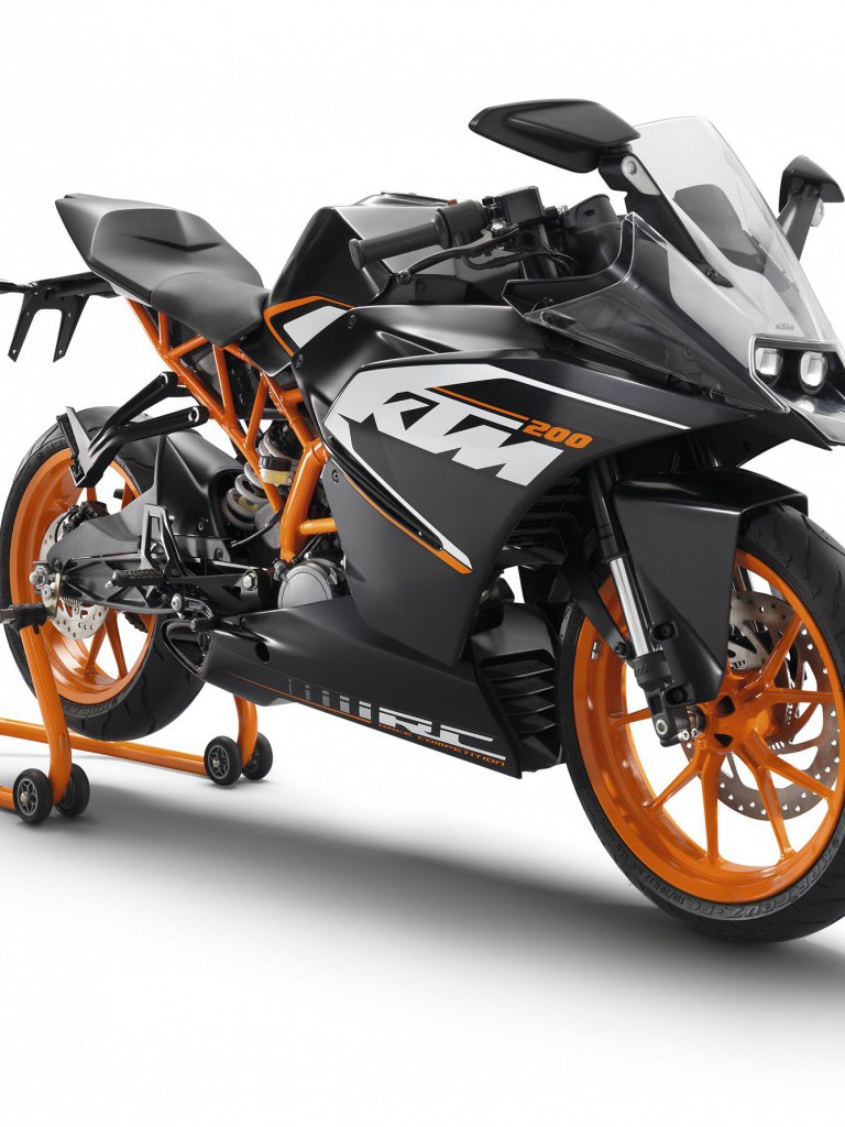 2014 Ktm Rc200 Wallpaper - Ktm Rc 200 2016 Model - 768x1024 Wallpaper ...