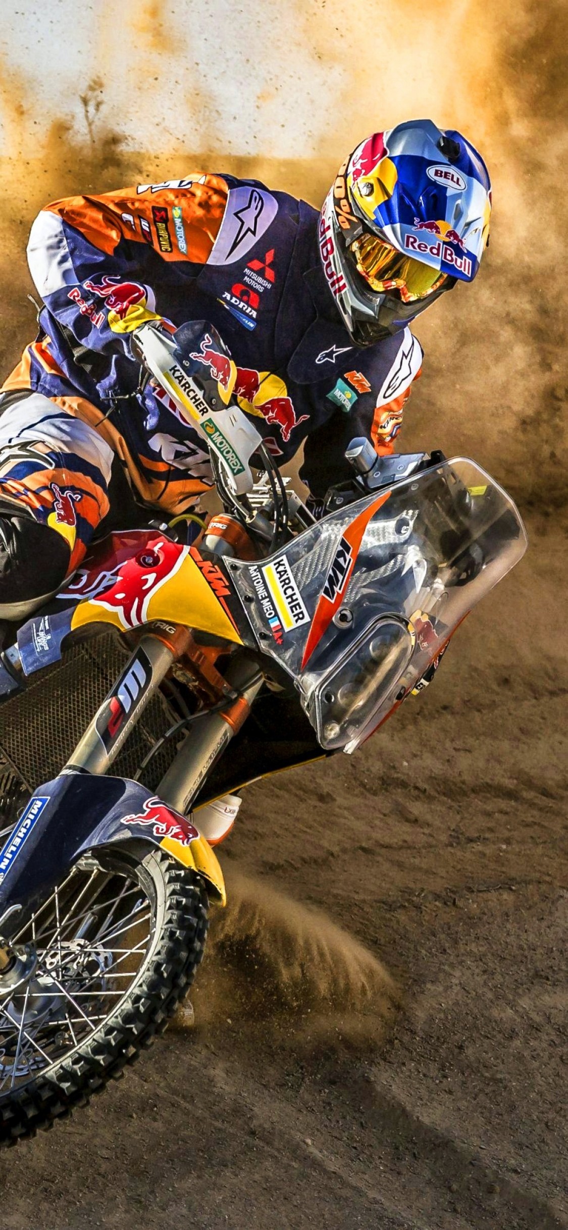 Motocross, Dirt, Motorcycle - Motocross Poster - 1125x2436 Wallpaper ...