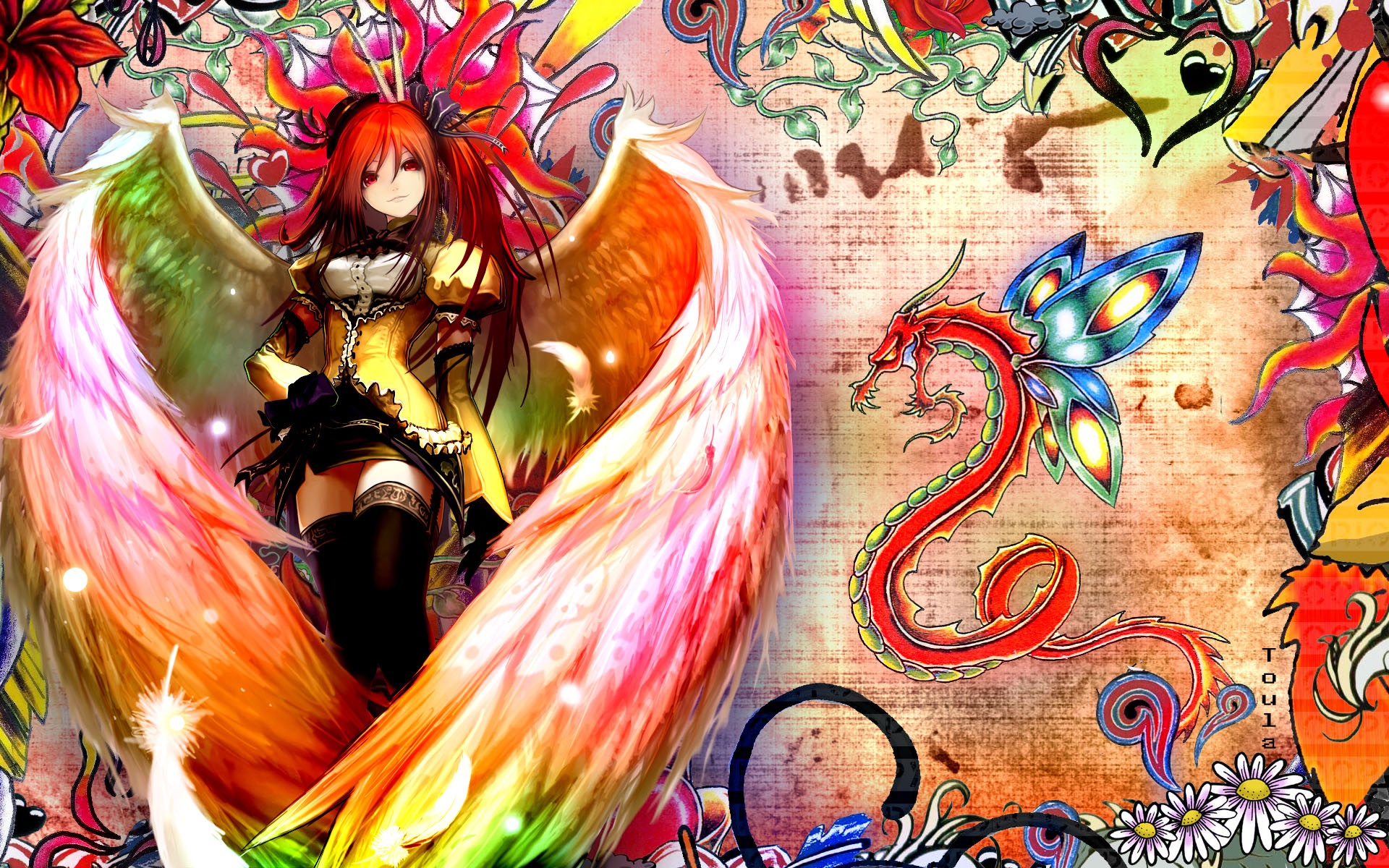 Anime Wallpaper Colorful - 1920x1200 Wallpaper - teahub.io