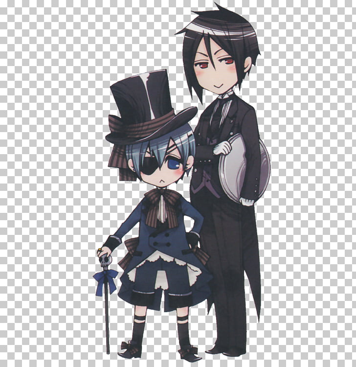 Black Butler Characters All Chibi - 728x750 Wallpaper - teahub.io