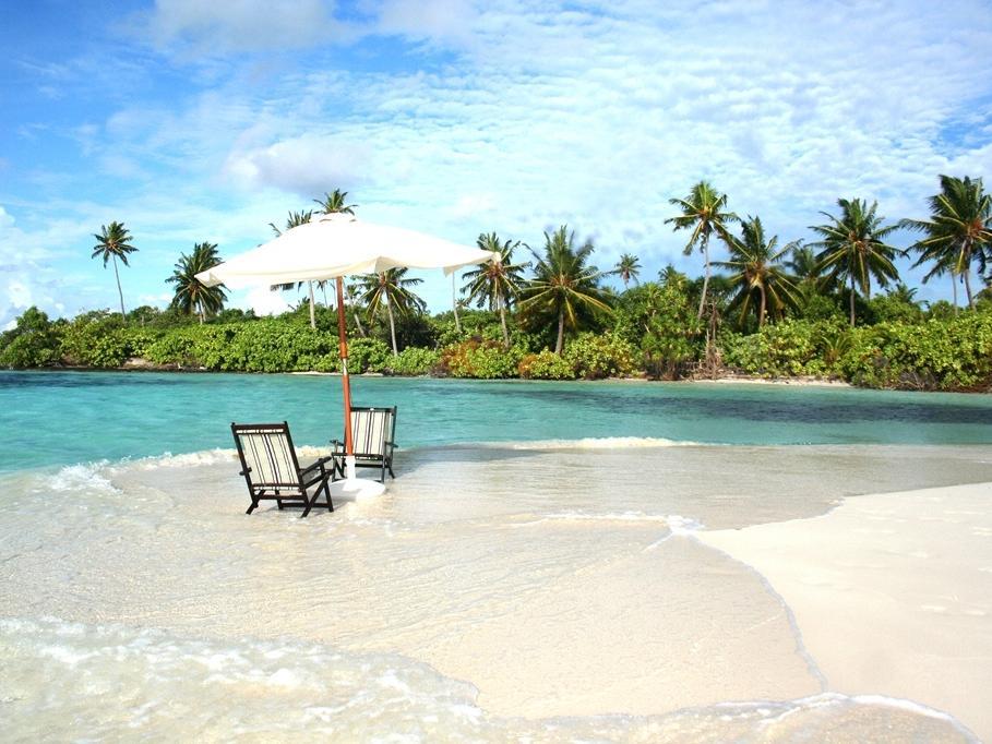 Beach View - 909x682 Wallpaper - teahub.io