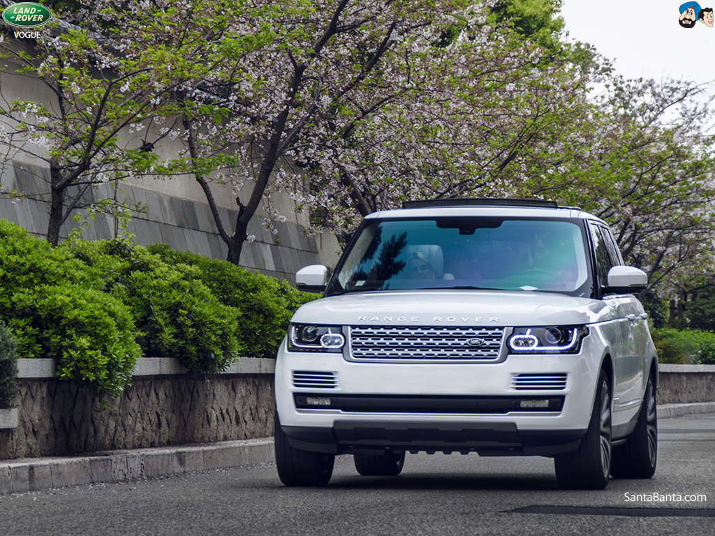 Range Rover White Car - 1024x768 Wallpaper - teahub.io