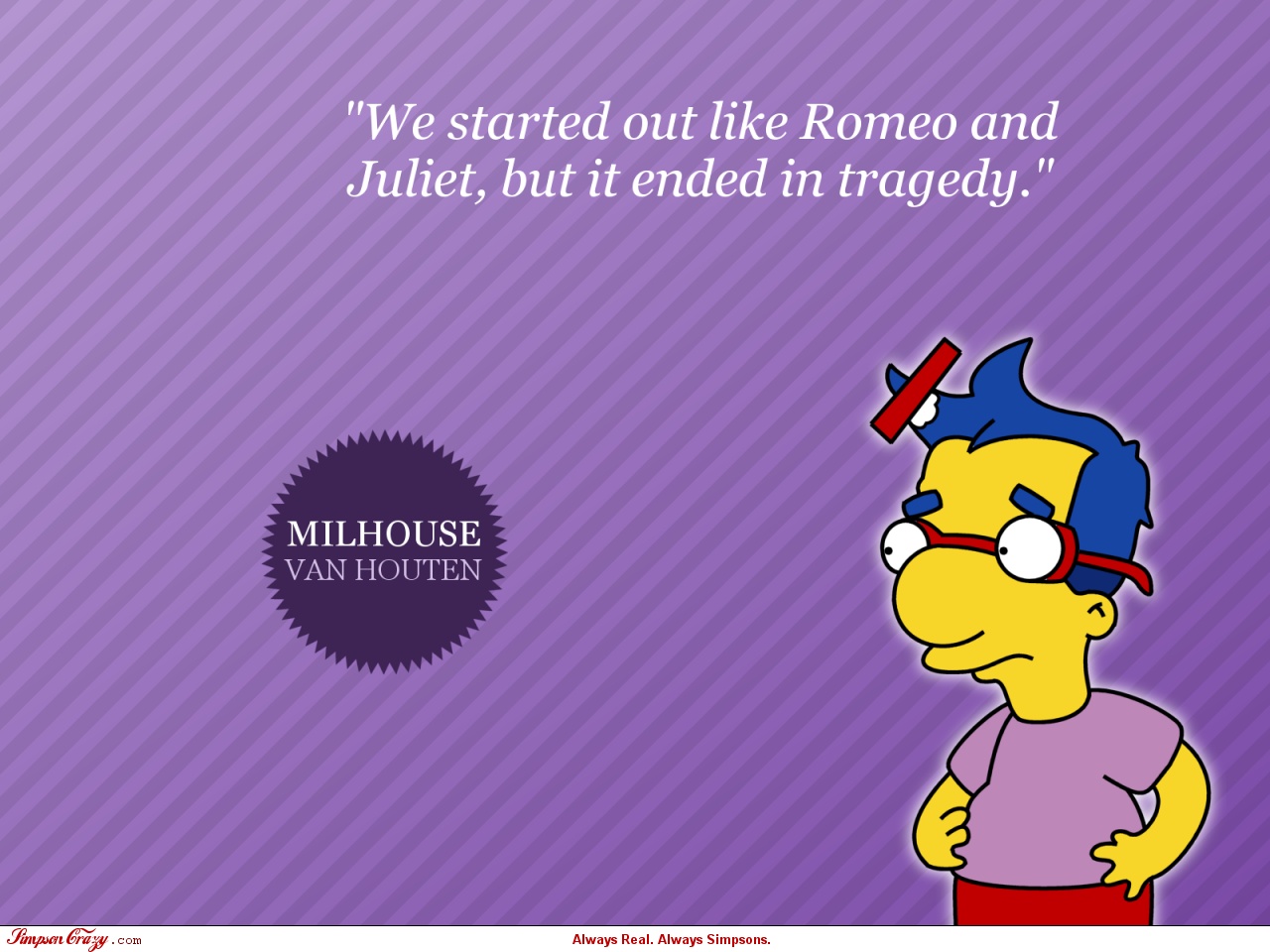 Milhouse - 1280x960 Wallpaper - teahub.io