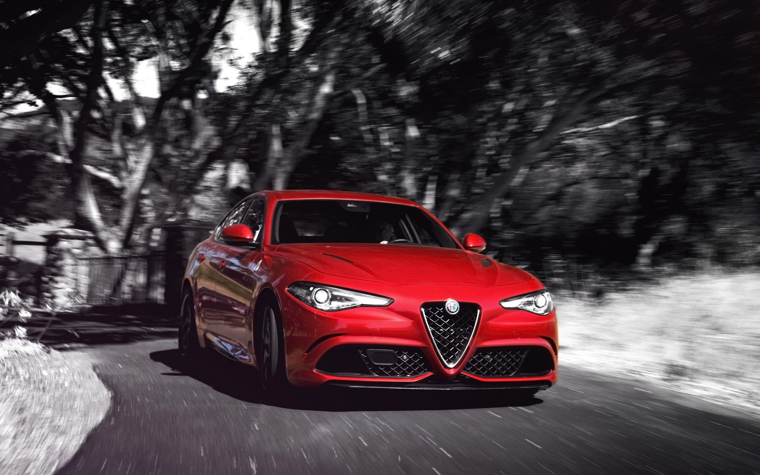Alfa Romeo Giulia Red - 2560x1600 Wallpaper - teahub.io