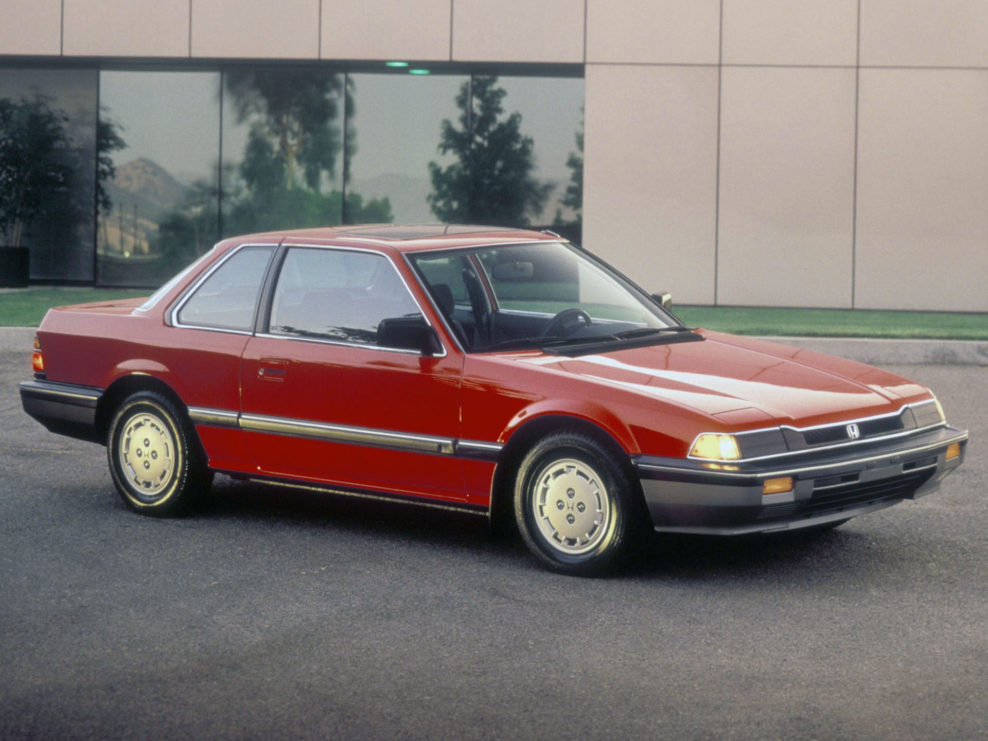 1984 87 Honda Prelude [north America] 1983 - 1984 Honda Prelude Red ...