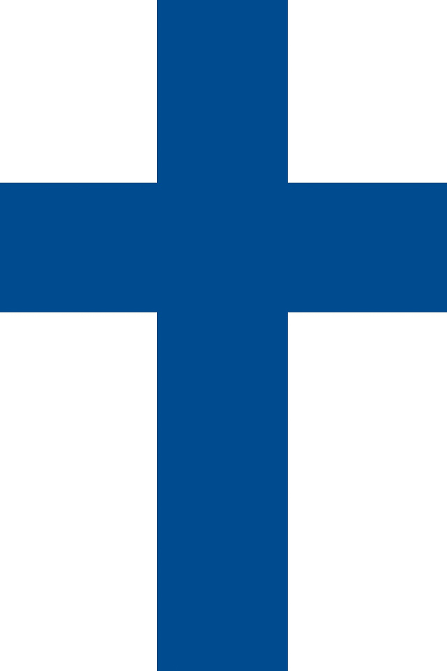 Finland Flag Wallpaper - Finnish Flag Vertical - 640x960 Wallpaper ...