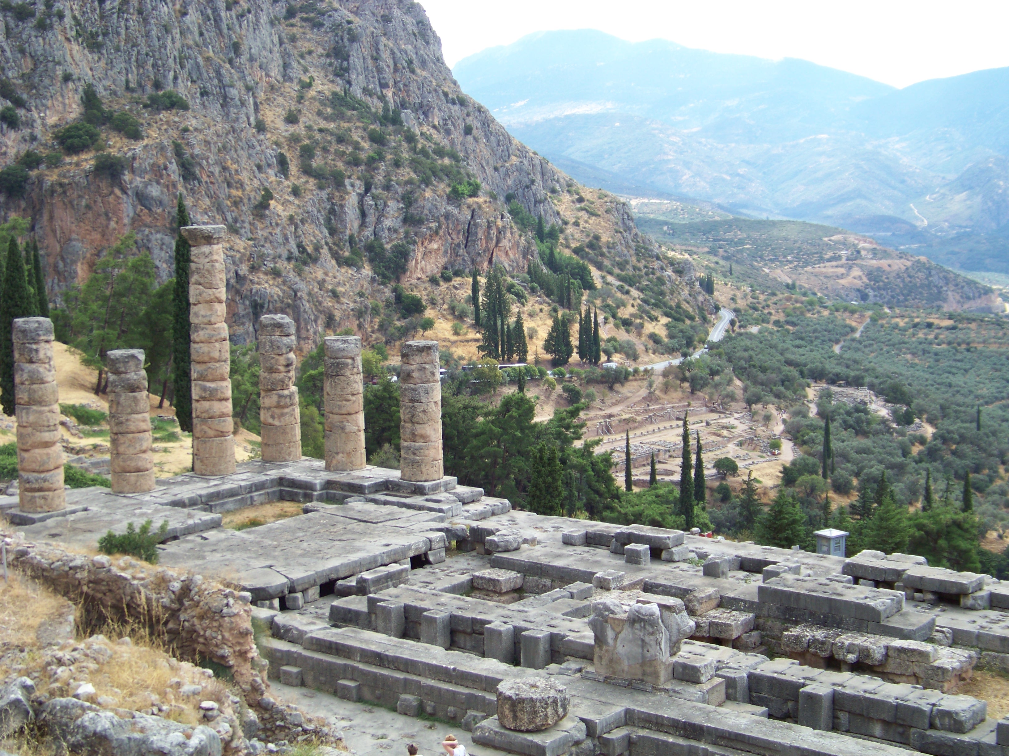 Temple Of Apollo At Delphi - 3264x2448 Wallpaper - teahub.io