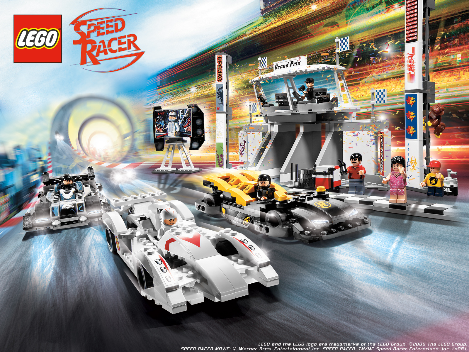 Lego Speed Racer Grand Prix - 1600x1200 Wallpaper - teahub.io