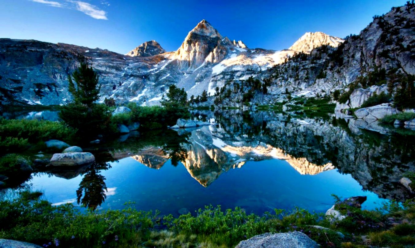 Mountain Lake Wallpaper And Screensavers