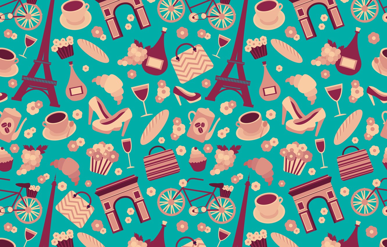 Photo Wallpaper Background, Blue, Texture, Paris, Design, - 1332x850 ...