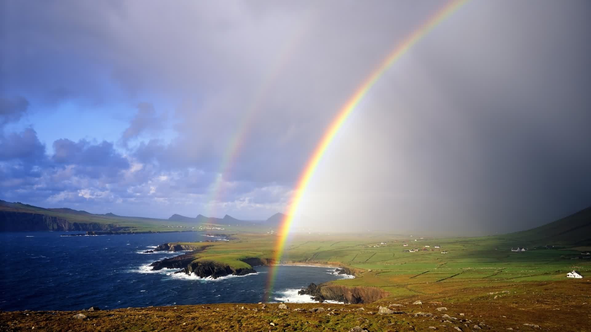 Real Rainbow Wallpaper Hd - 1920x1080 Wallpaper - teahub.io