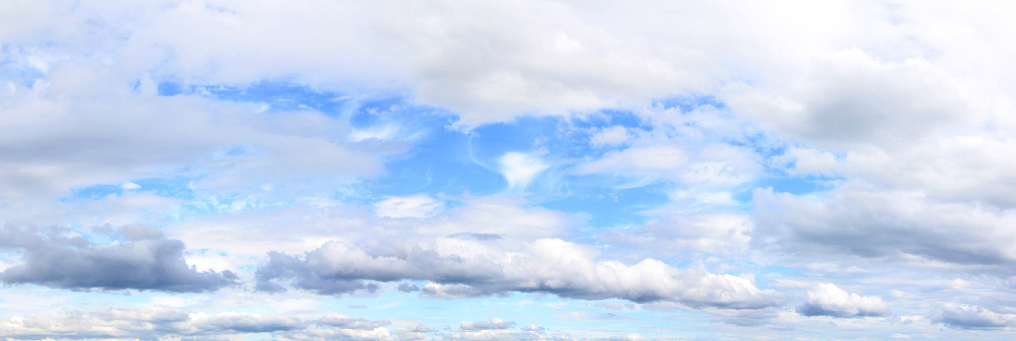 Cloudy Sky Texture - 3500x1177 Wallpaper - teahub.io