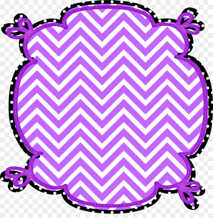 Desktop Wallpaper Clip Art Glitter Border - Cute Chevron Border Clipart ...