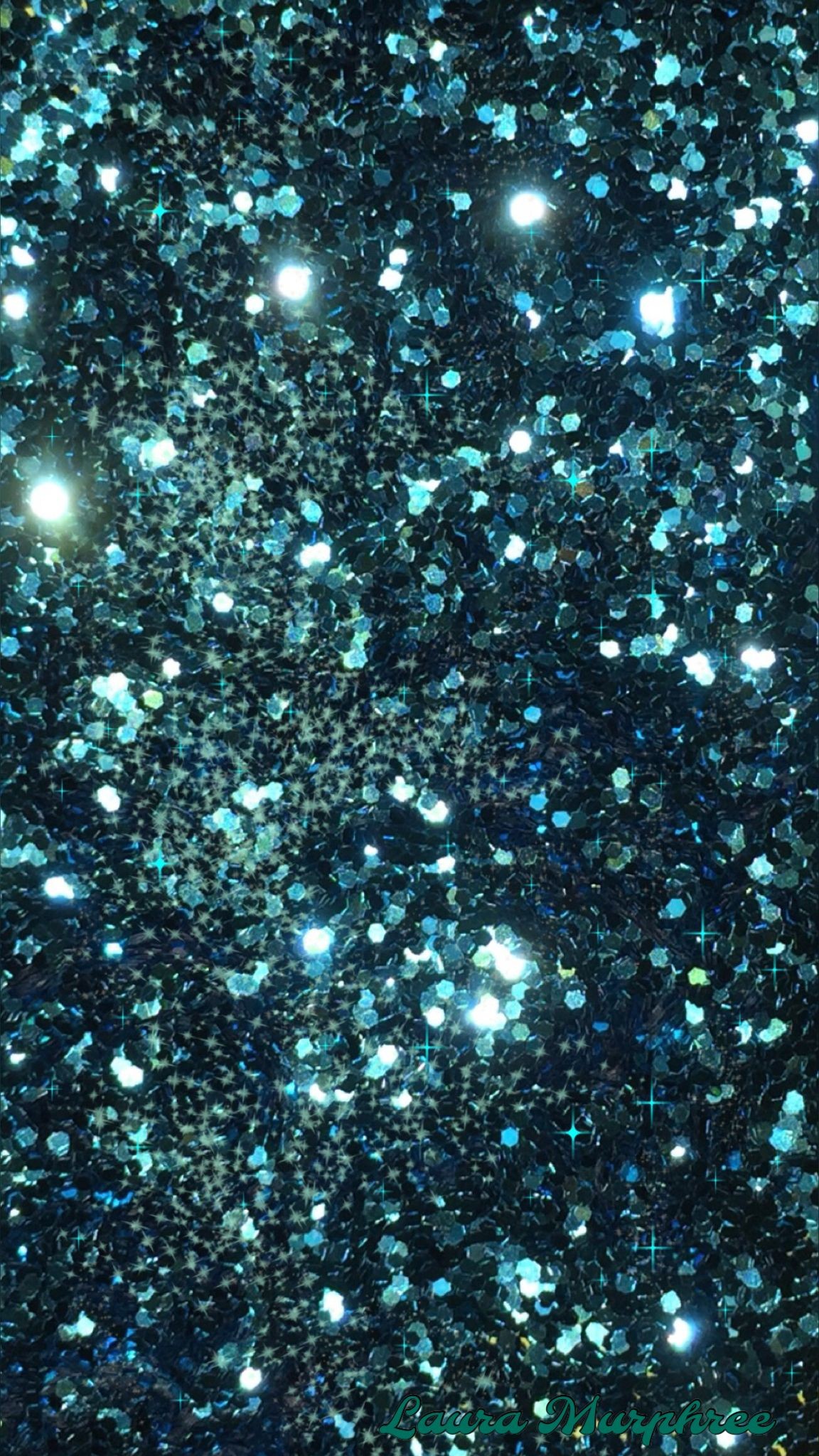 Blue And Green Glitter Backgrounds