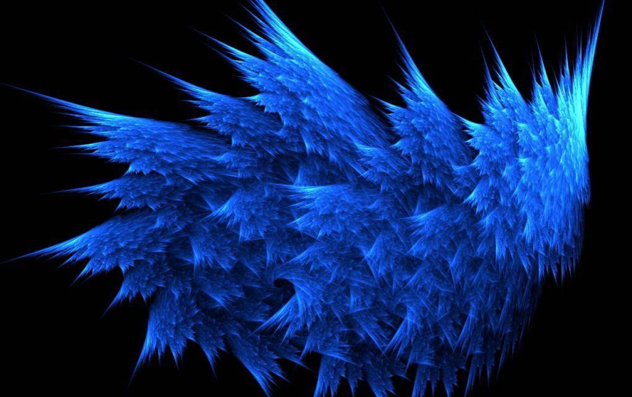 Blue Wings Wallpapers - Darkness - 1280x804 Wallpaper - teahub.io