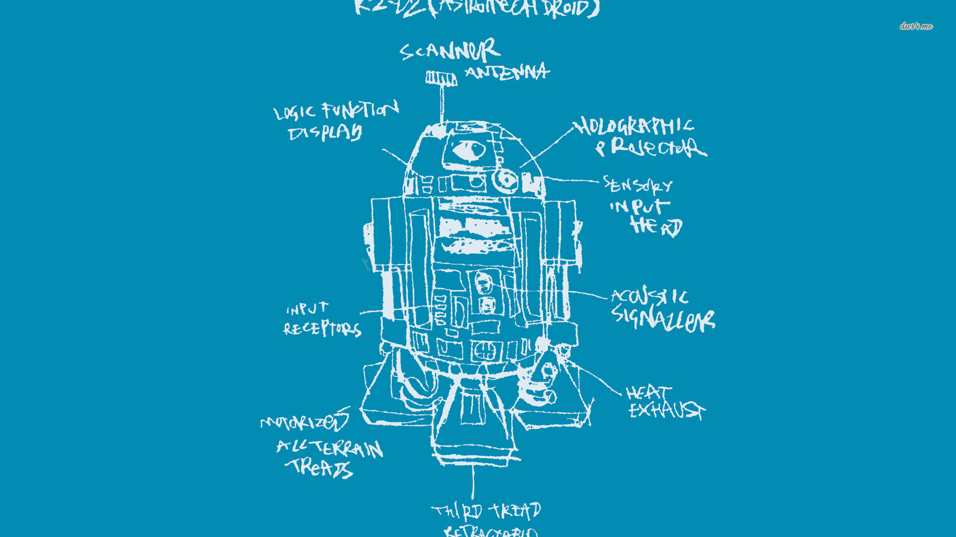 Star Wars Wallpaper Blueprint - 1920x1080 Wallpaper - teahub.io