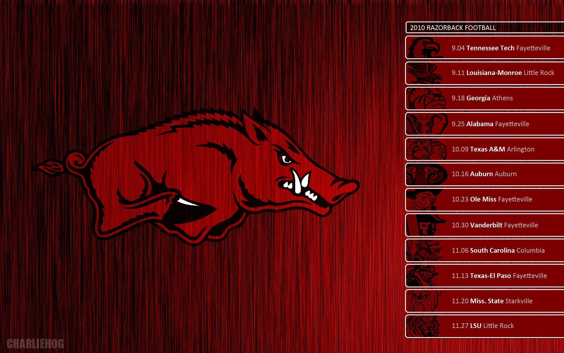 1920x1200, Download Arkansas Razorbacks Football Wallpaper - 2018 ...