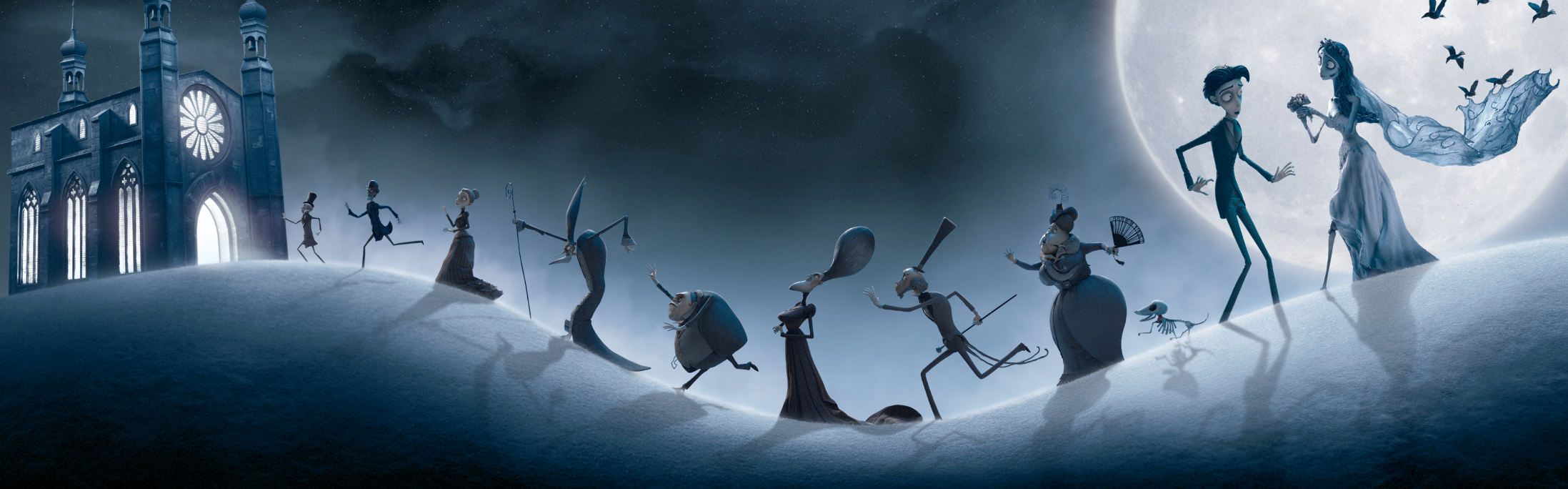 Corpse Bride Wallpaper - 2195x684 Wallpaper - teahub.io