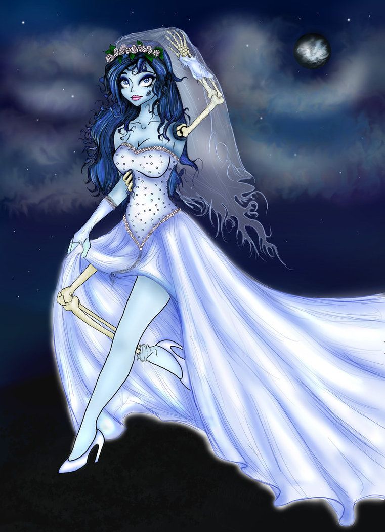Corpse Bride Emily Fan Art - 761x1050 Wallpaper - teahub.io