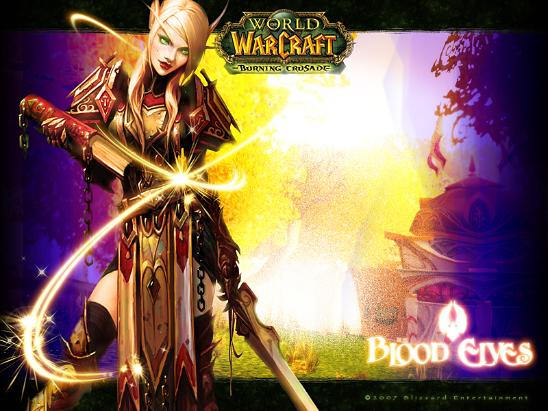 Night Elf Wallpaper - Burning Crusade Blood Elf - 800x600 Wallpaper ...