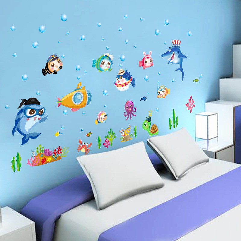 Stiker Dinding Tema Laut - 800x800 Wallpaper - teahub.io