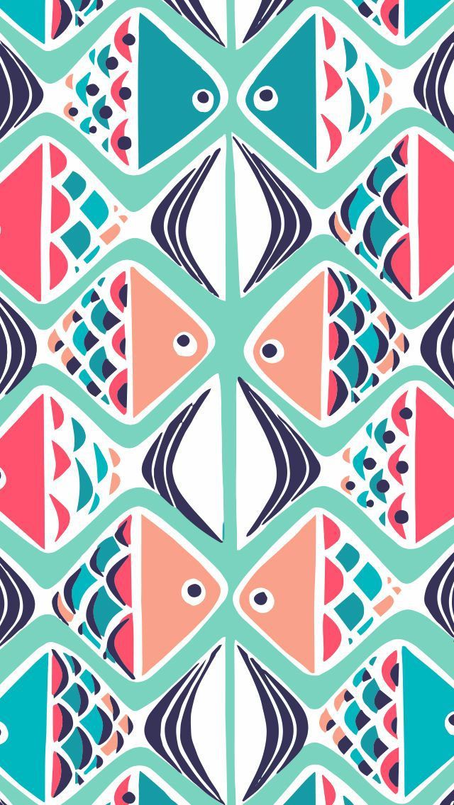 Go Fish Vera Bradley - 640x1136 Wallpaper - teahub.io