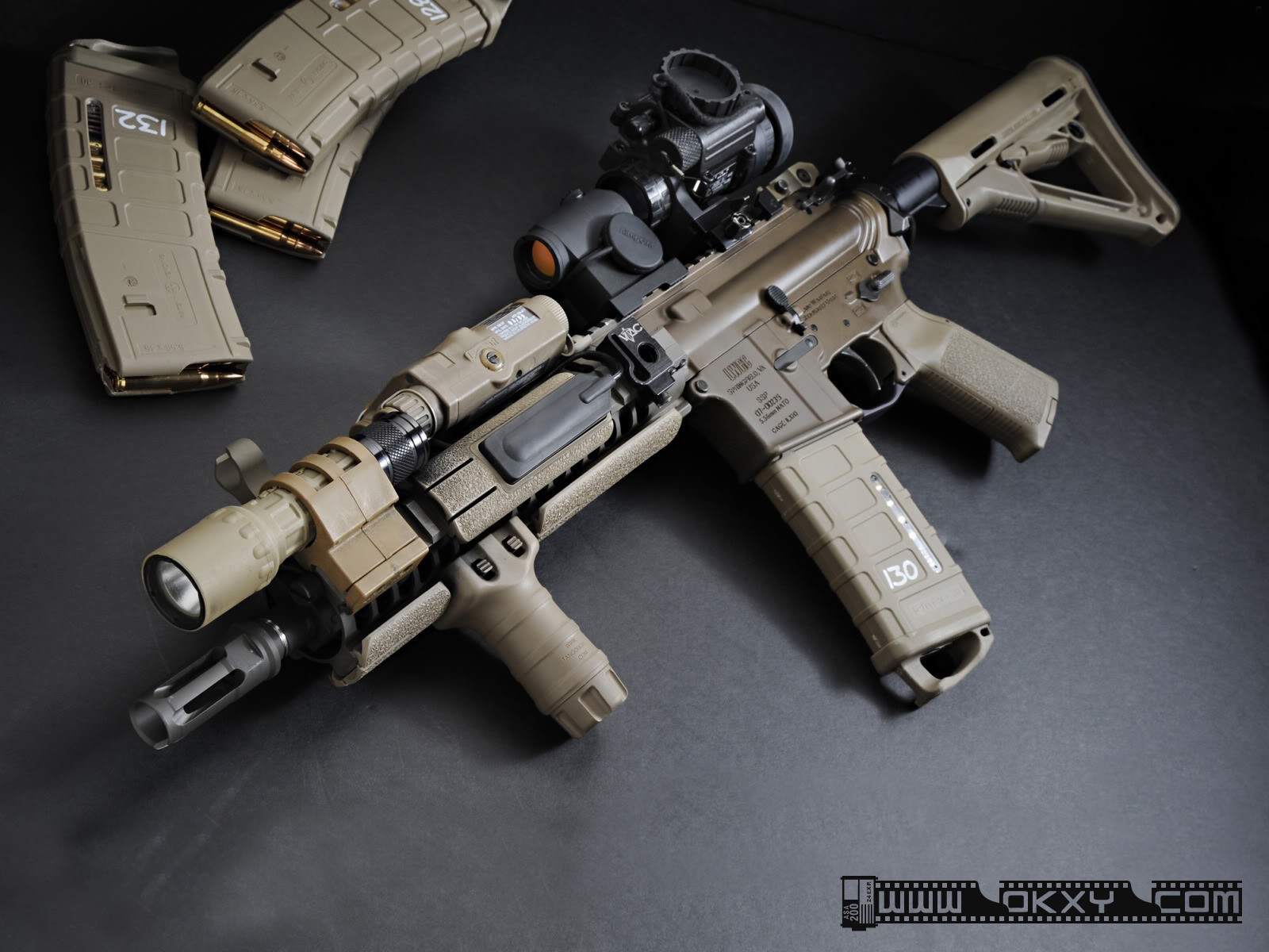 Wallpaper - Ar 15 Military Weapon - 1600x1200 Wallpaper - teahub.io