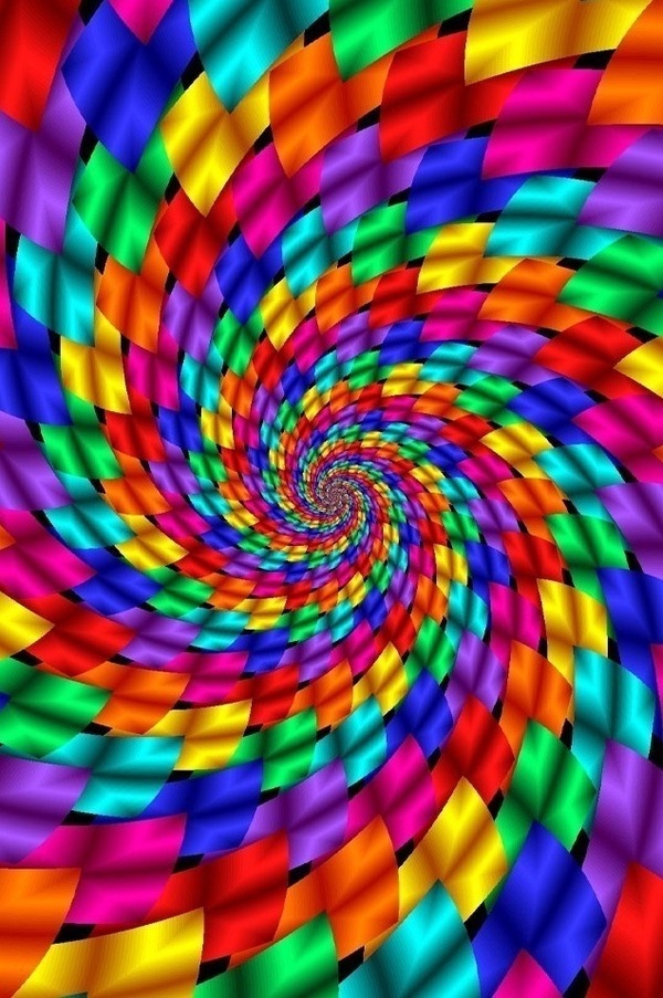 Optical Illusion Colorful - 600x903 Wallpaper - teahub.io