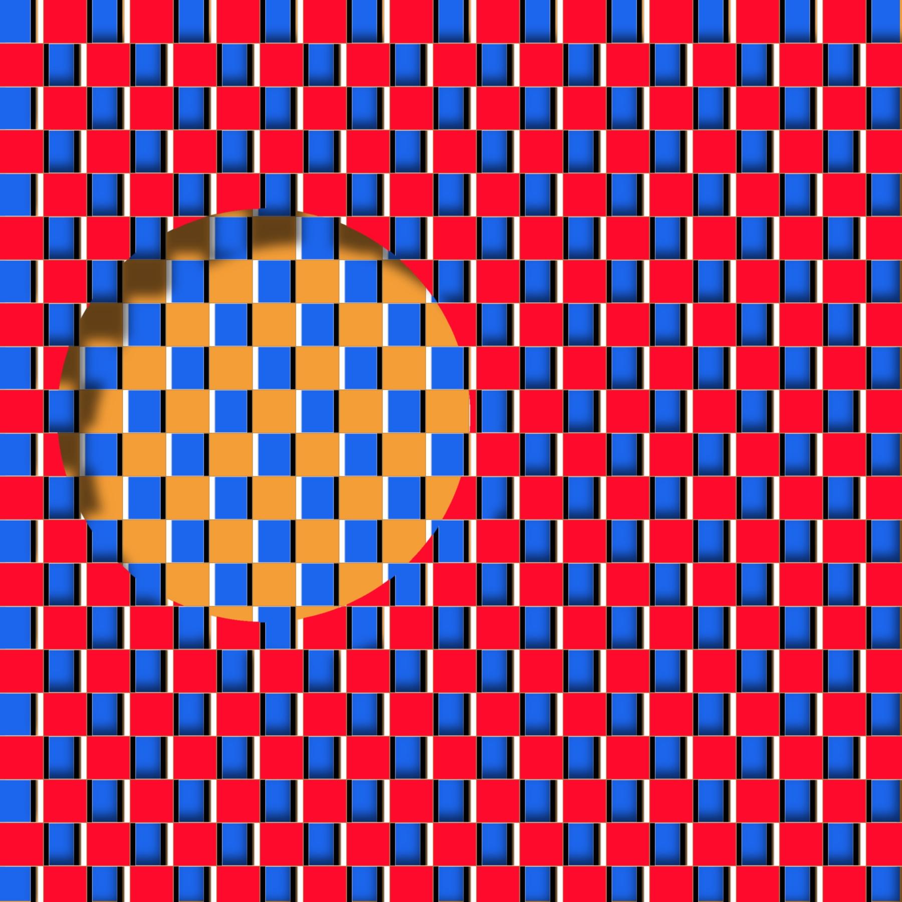 This Optical Illusion Was Submitted By Mark Grenier - 1800x1800 Wallpaper - teahub.io