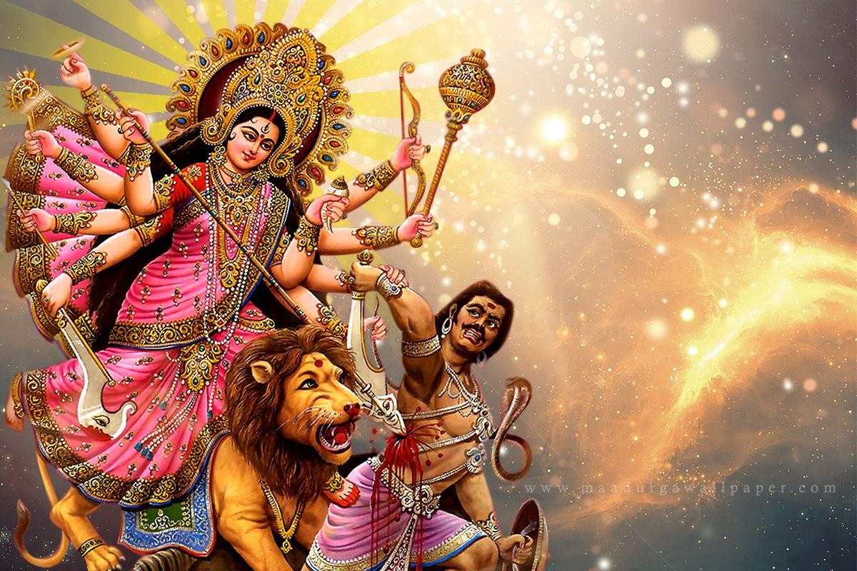 Durga Mata Png - Durga Puja Background Png - 1200x800 Wallpaper - teahub.io