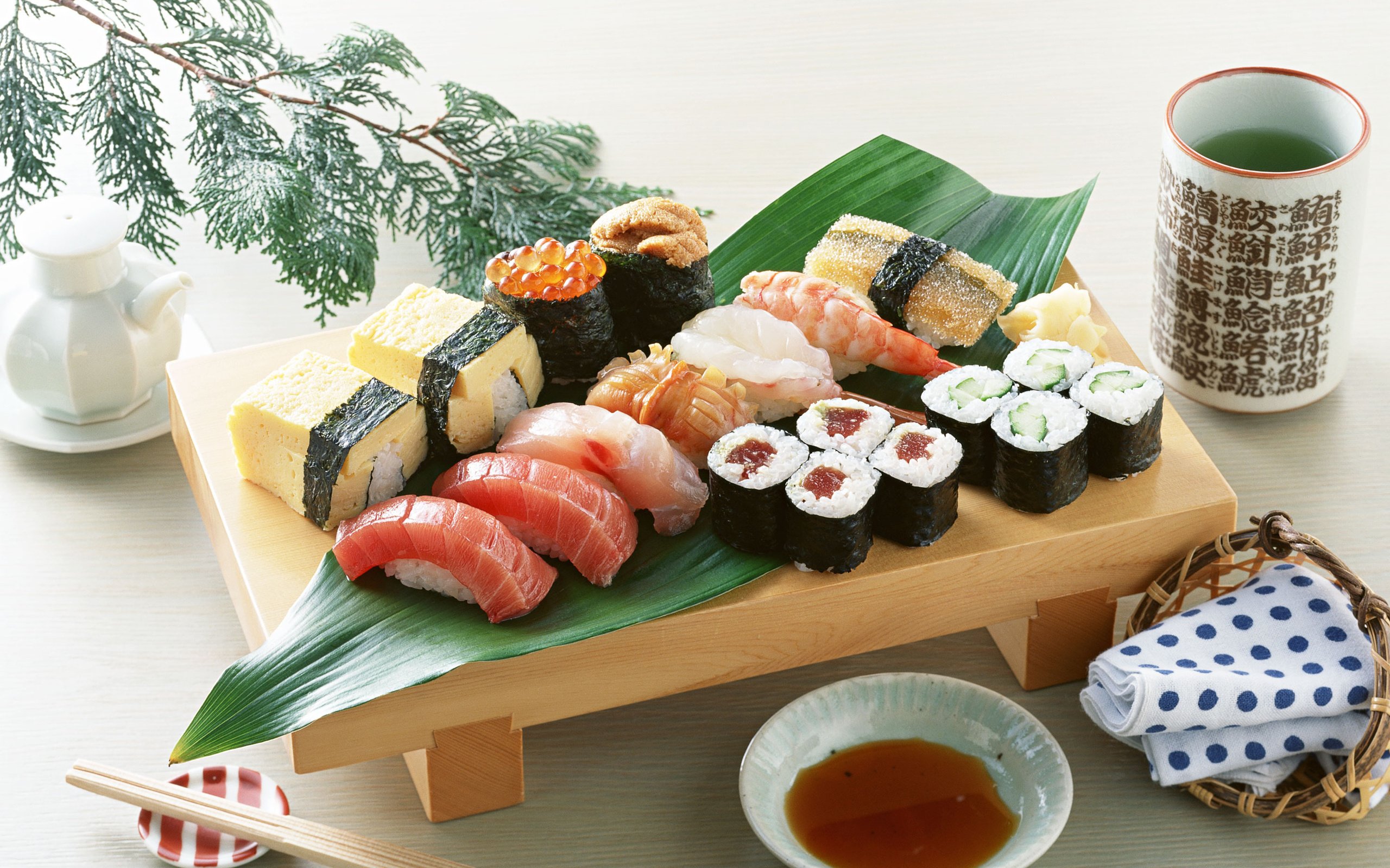 Sushi Maki Hd - 2560x1600 Wallpaper - teahub.io