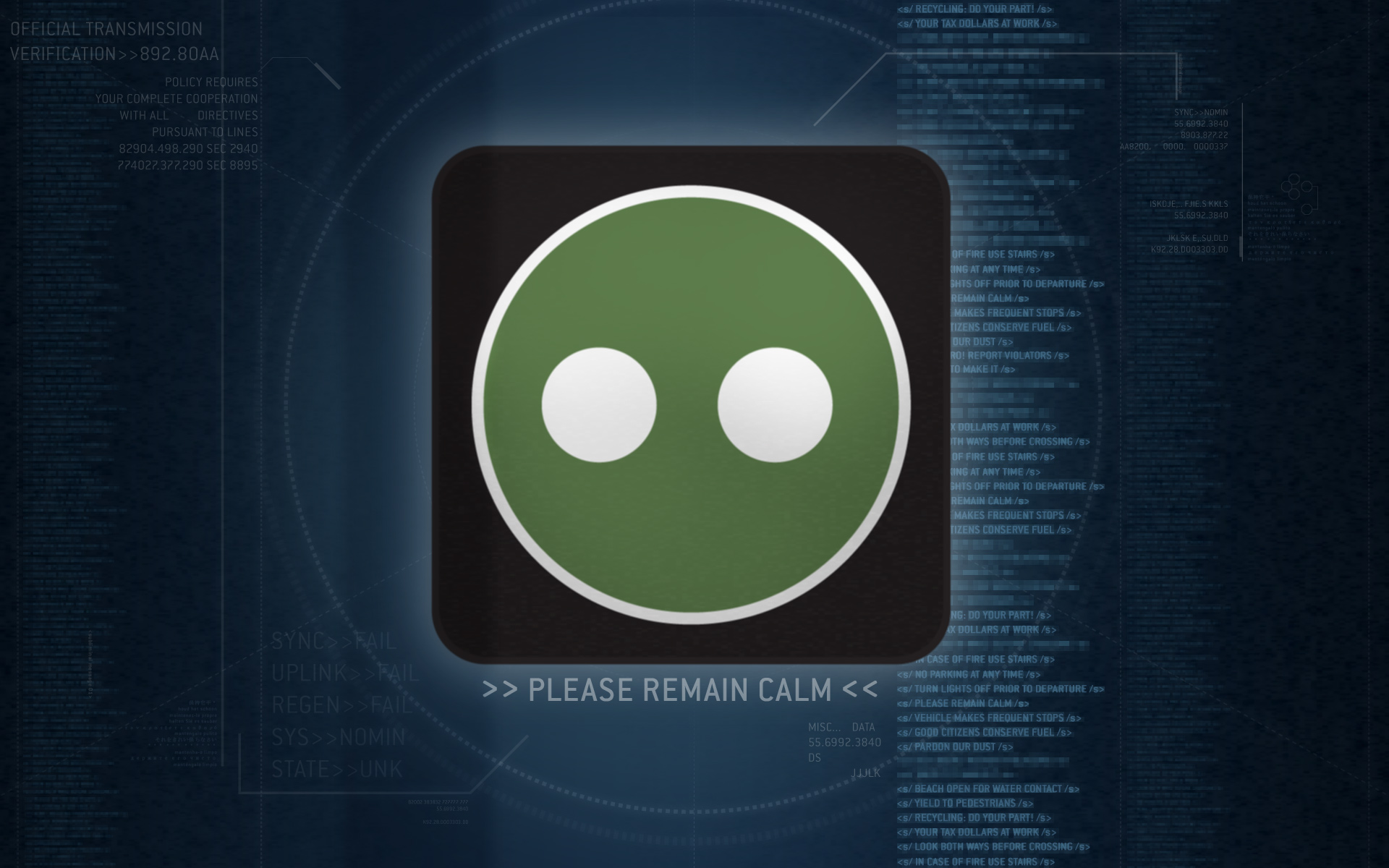 Please Remain Calm Gif - 1920x1200 Wallpaper - teahub.io