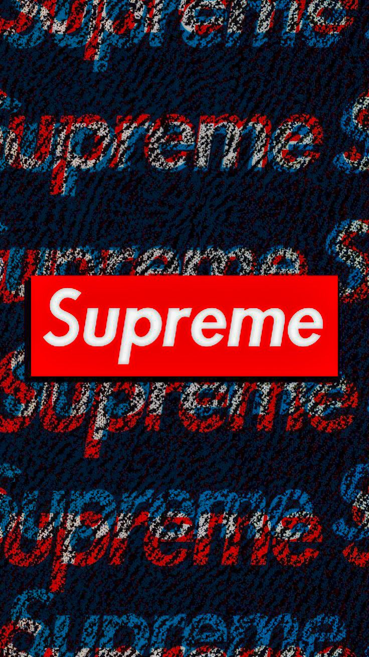 Real Small Supreme Sticker - 736x1309 Wallpaper - teahub.io