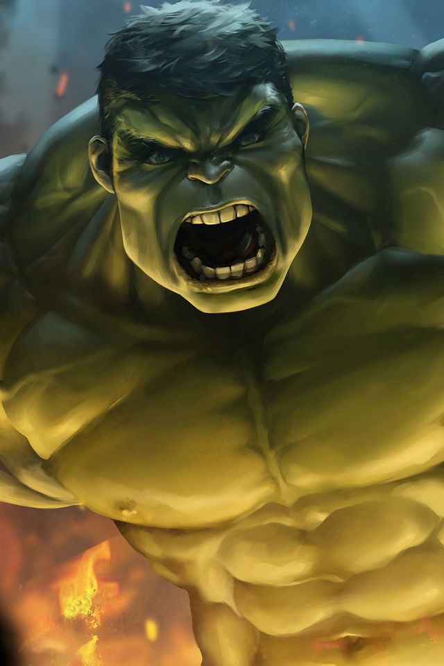 Hulk Smash - 640x960 Wallpaper - teahub.io