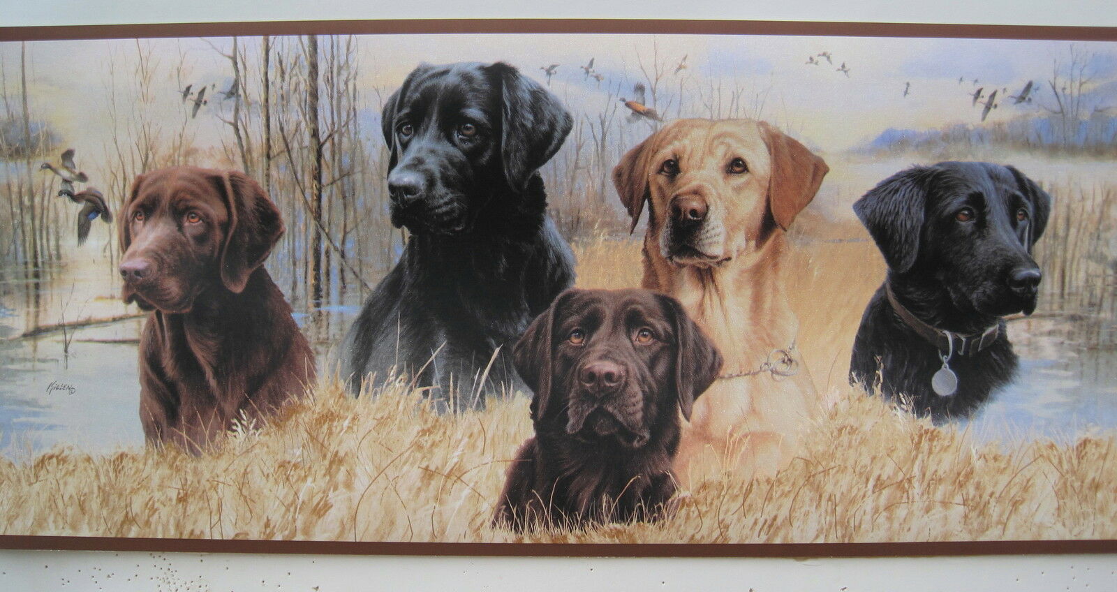 Yellow Lab Hunting Wallpaper