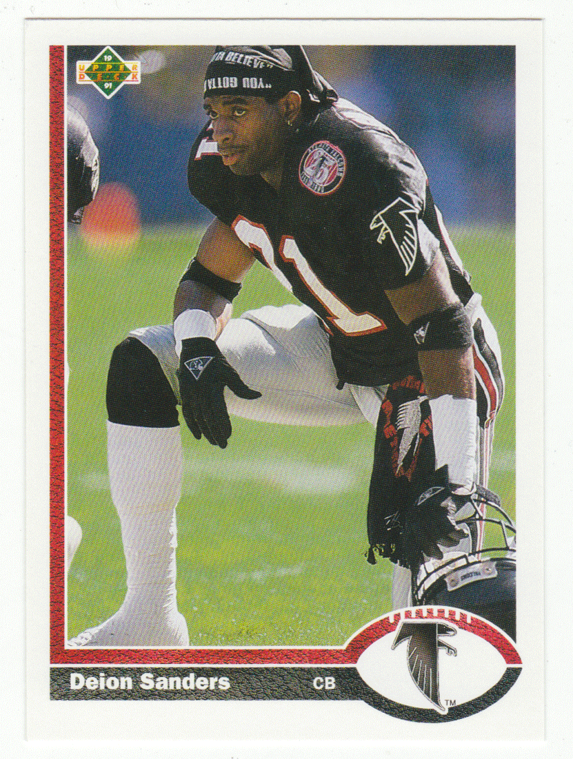 Deion Sanders Upper Deck - 831x1102 Wallpaper - teahub.io