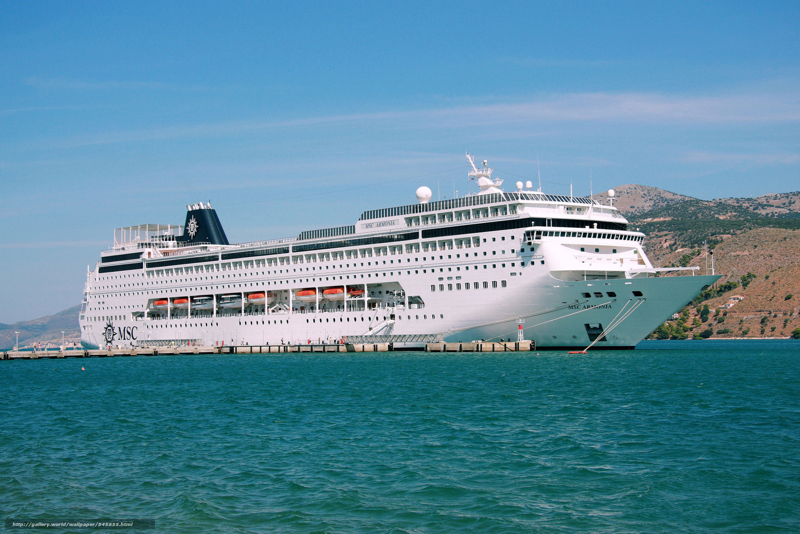 Download Wallpaper Msc Armonia, Cruise, Ship Free Desktop - Msc ...