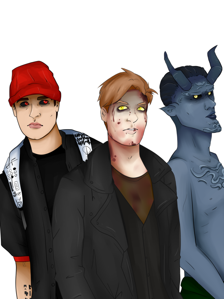 Emo Trinity Wallpaper - Illustration - 774x1032 Wallpaper - teahub.io