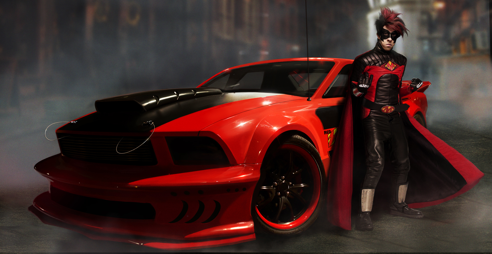 Kick Ass Red Mist Car - 1700x877 Wallpaper - teahub.io