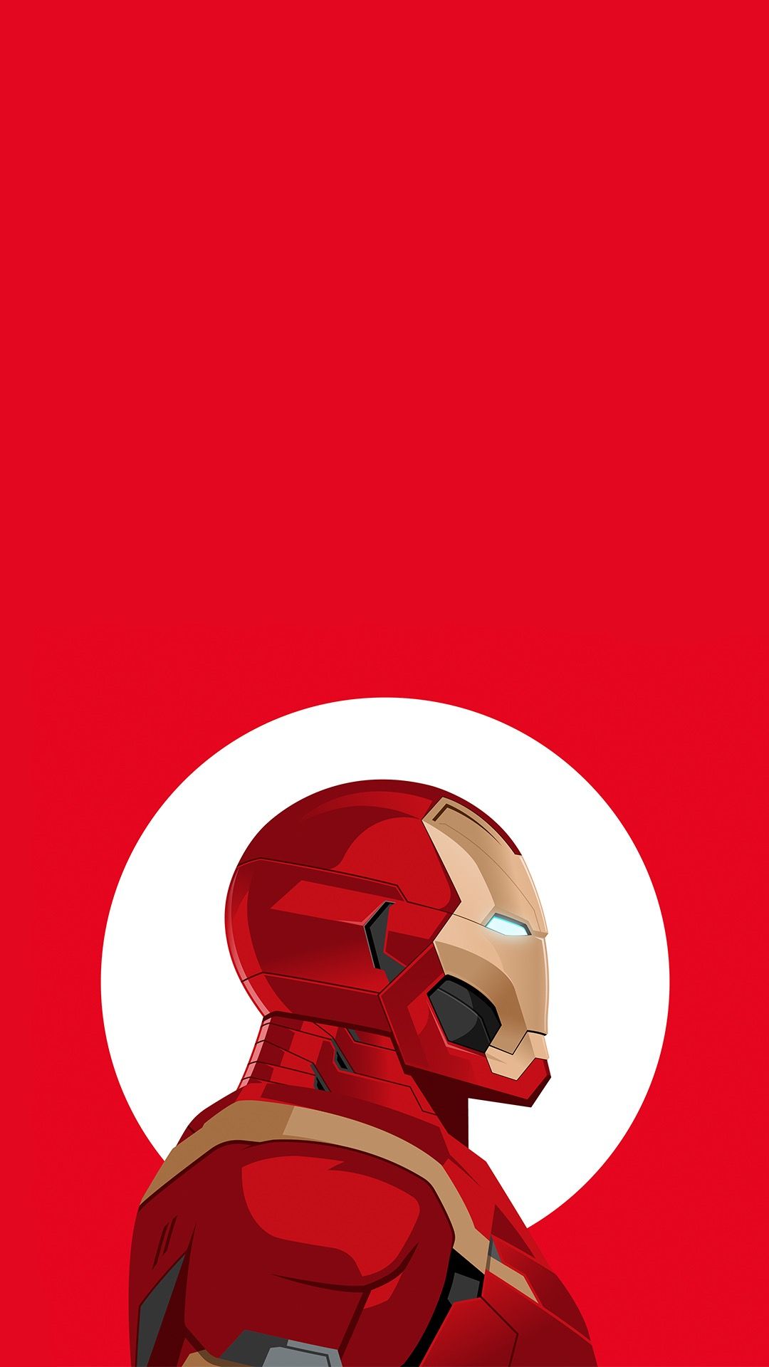 Iron Man Red Background - 1080x1920 Wallpaper - teahub.io