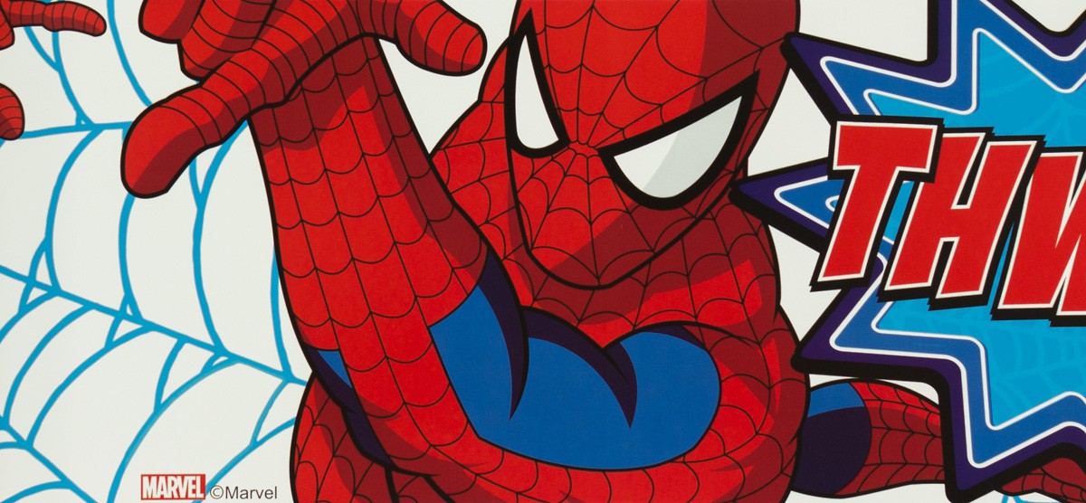 Spider Man Page Border