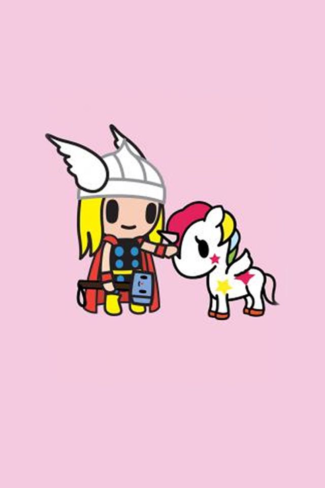 Tokidoki Marvel - 640x960 Wallpaper - teahub.io