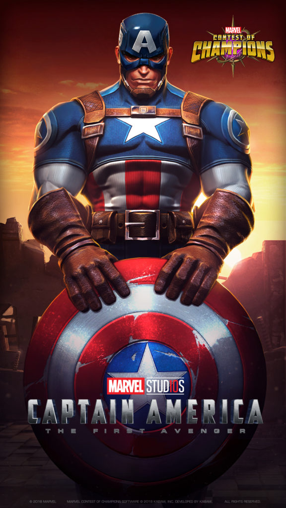 Captain America Wallpaper Contest Of Champions - 576x1024 Wallpaper ...