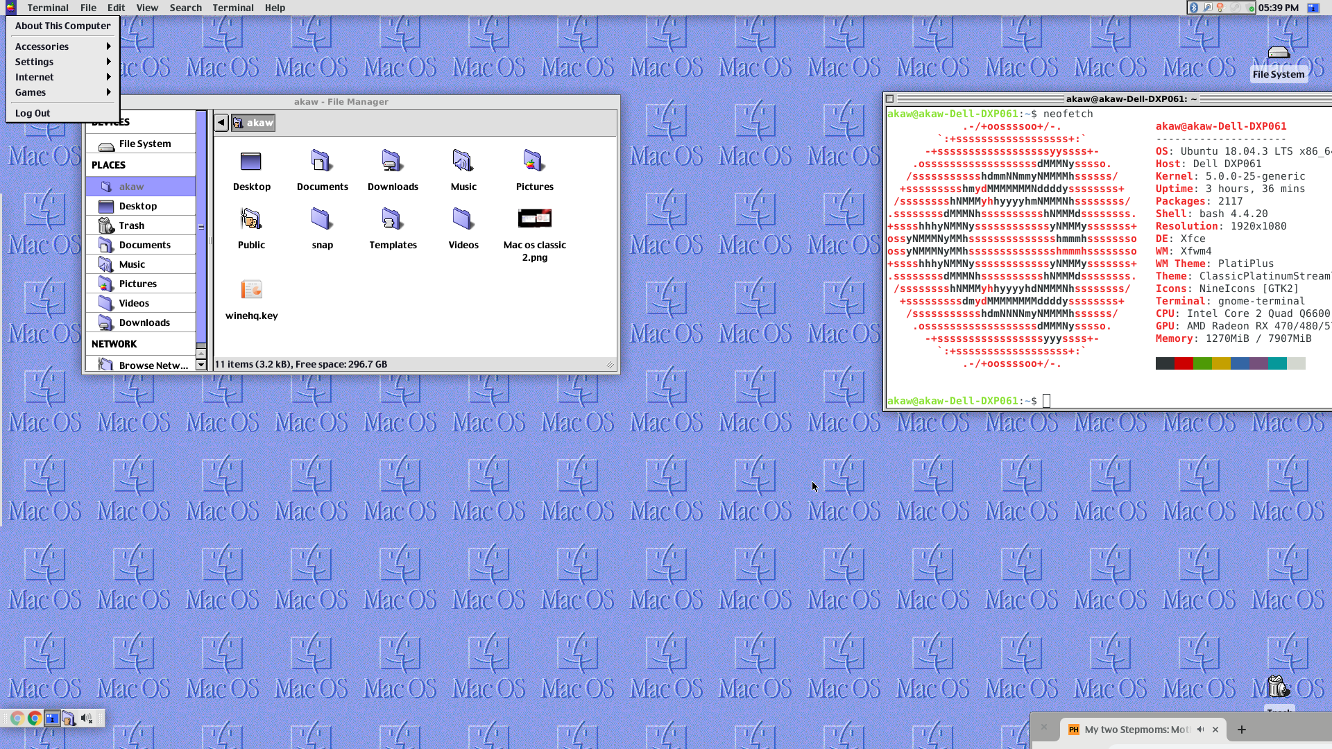 Xfce4 Mac Os Classic - 1920x1080 Wallpaper - teahub.io