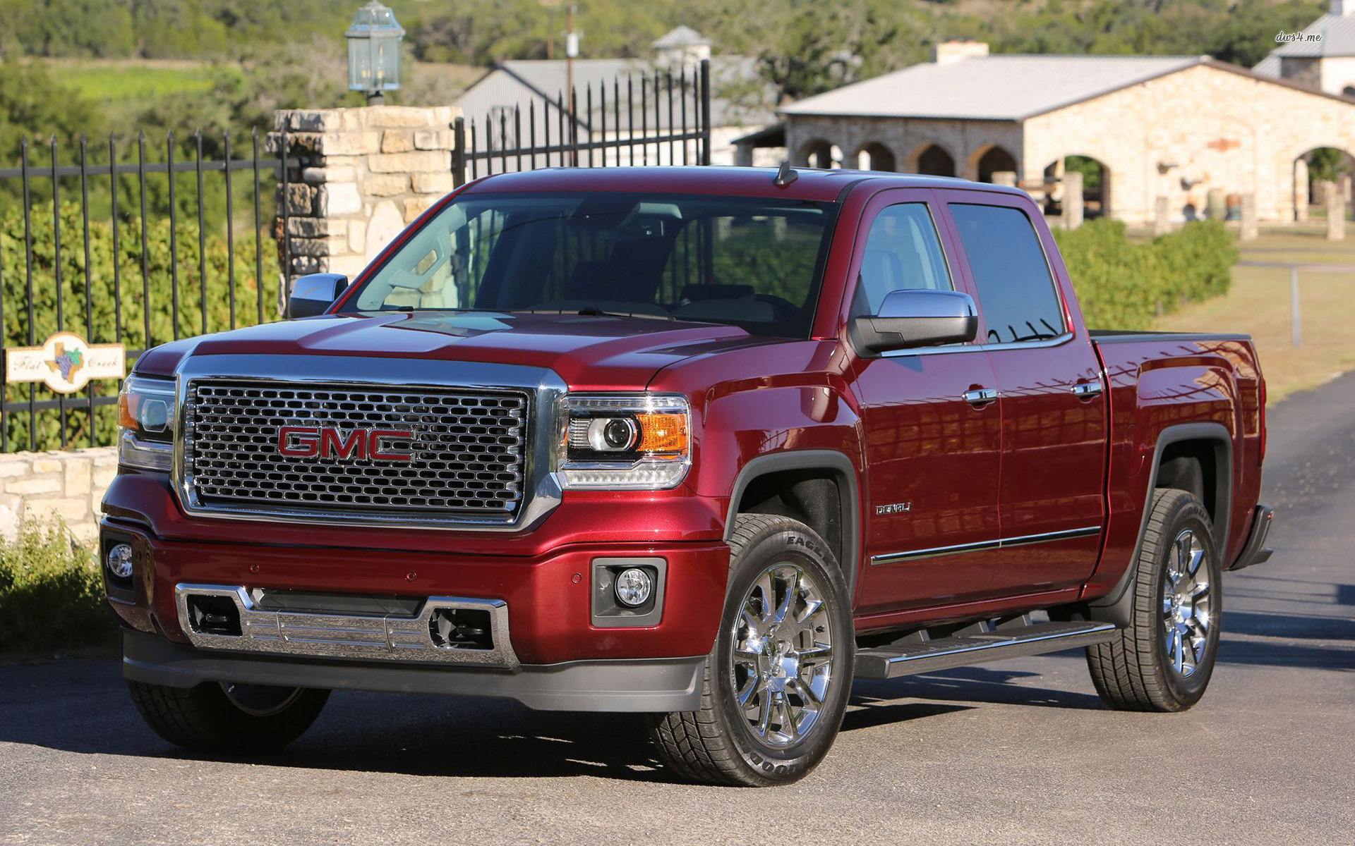 Red 2015 Gmc Sierra Denali - 1920x1200 Wallpaper - teahub.io