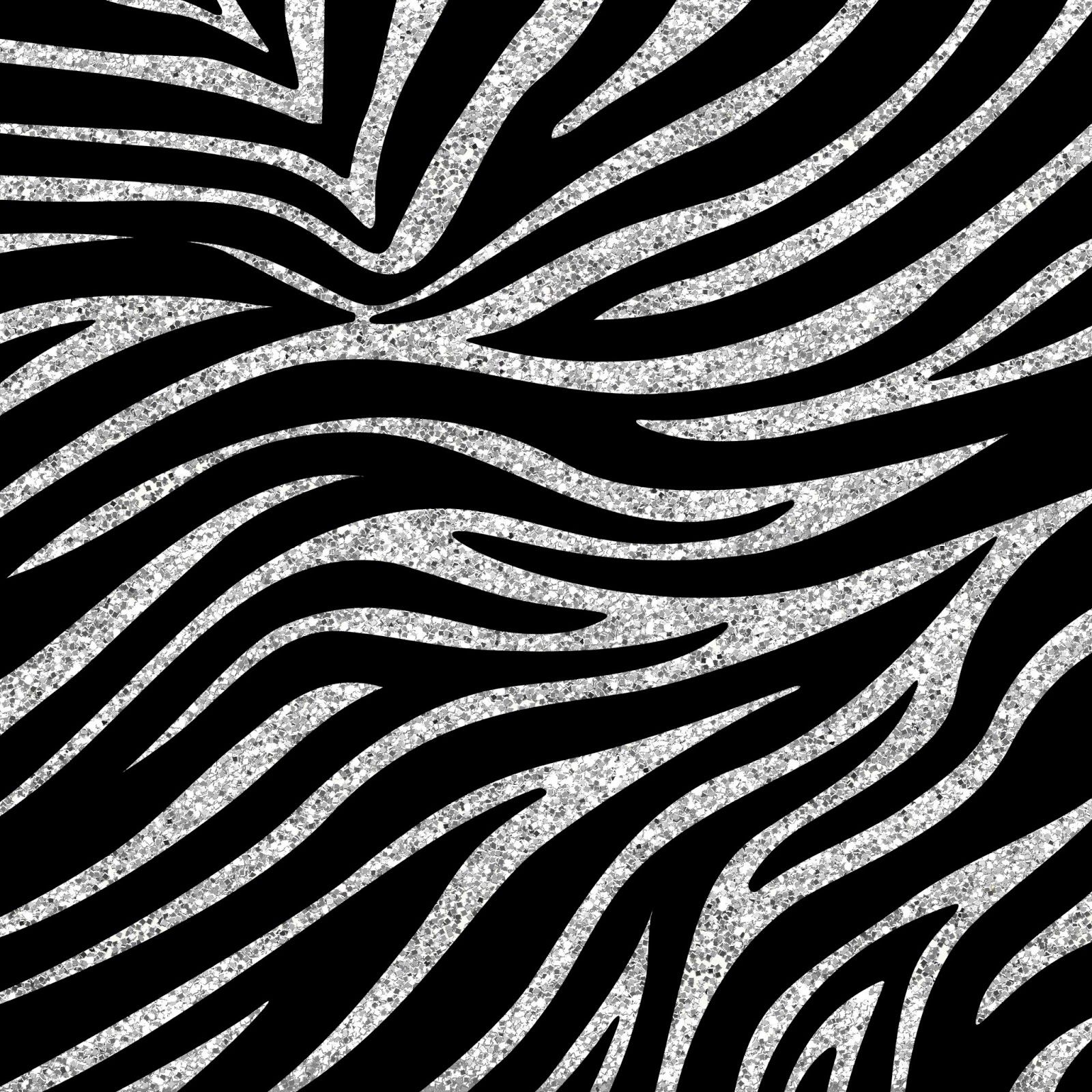 Glitter Zebra Print Background - 1600x1600 Wallpaper - teahub.io
